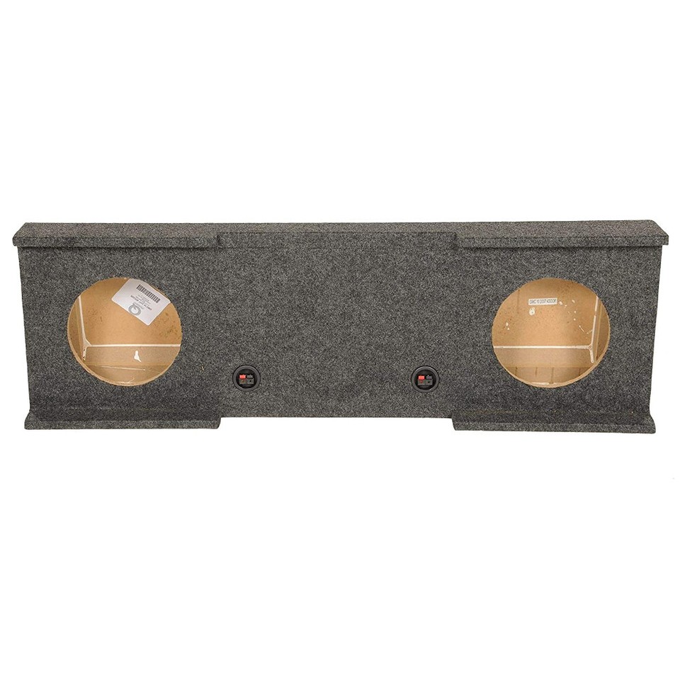 QPower Dual 10" Underseat Downfire Subwoofer Box for ’07-’13 GMC Chevy ...