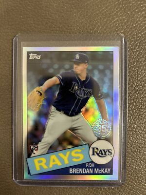 Brendan McKay 2020 Topps Chrome 1985 35th Anniversary Rookie Card #85TC ...