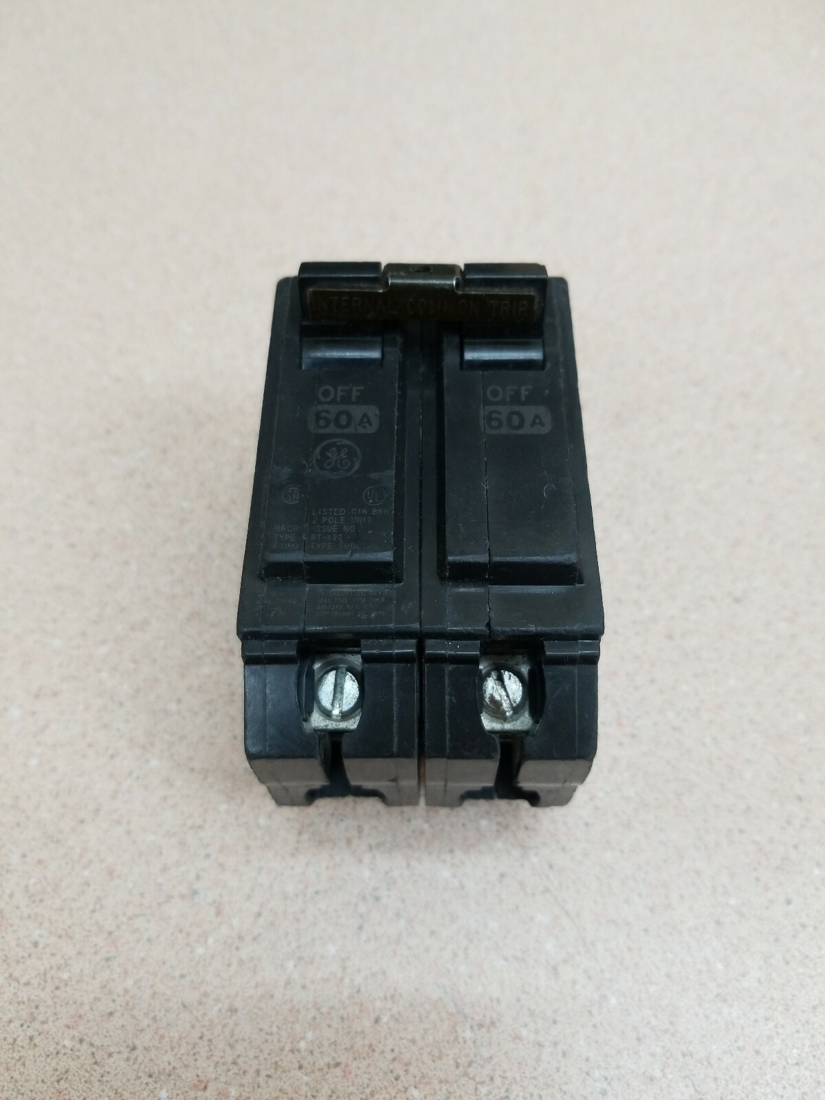 General Electric THQL2160 Circuit Breaker 1/pkg 60A 240V 2P | eBay