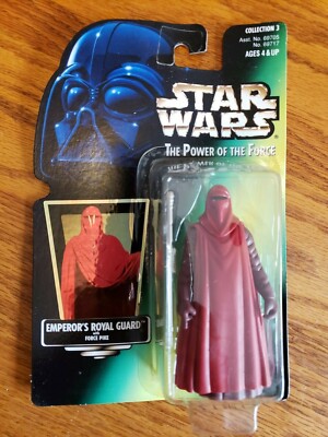 Star Wars Power of The Force Emperor's Royal Guard with Force Pike ...