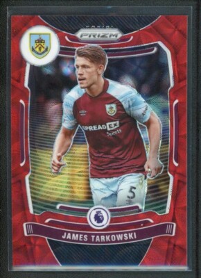 2021-22 JAMES TARKOWSKI 26/29 PANINI PRIZM PREMIER LEAGUE CHOICE RED | eBay