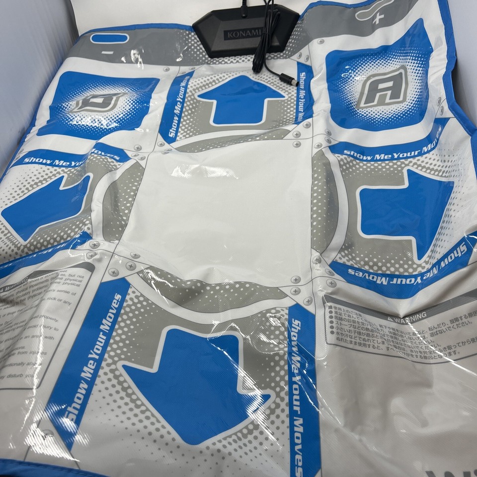 Wii Dance Dance Revolution DDR Mat Konami Wired Dance Pad Nintendo Wii ...