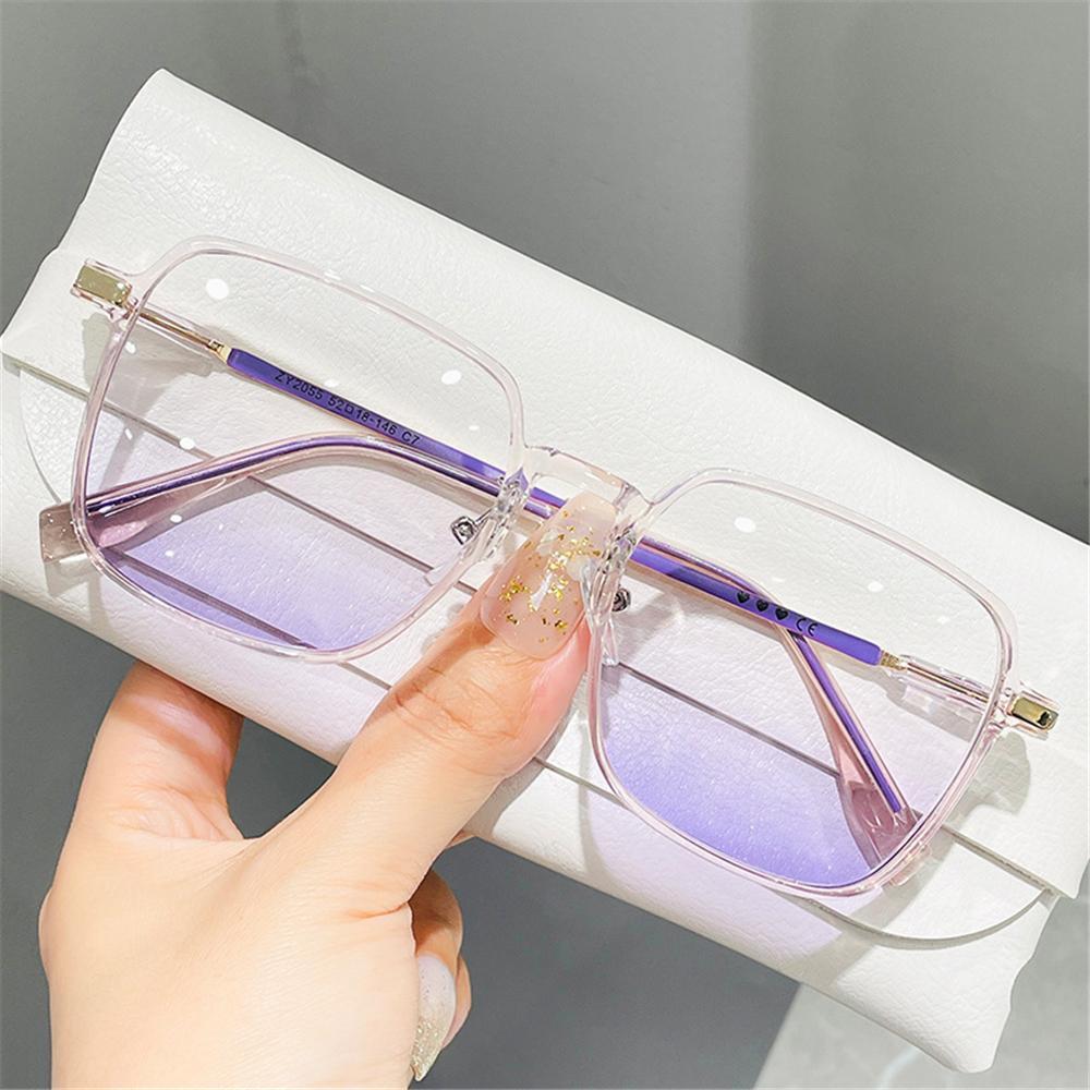 Oversized Sunglasses Clear Frame Sunglasses Shades Ladies Sun Glasses ...