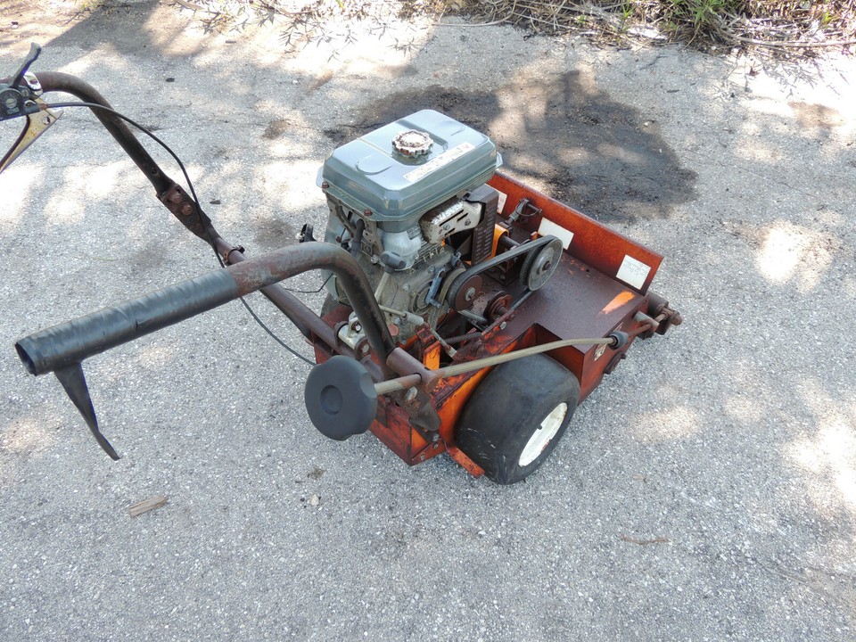 ARR/4 SISIS Auto-Rotorake Golf Greens Verti Cutter 5 Hp Kubota Engine ...