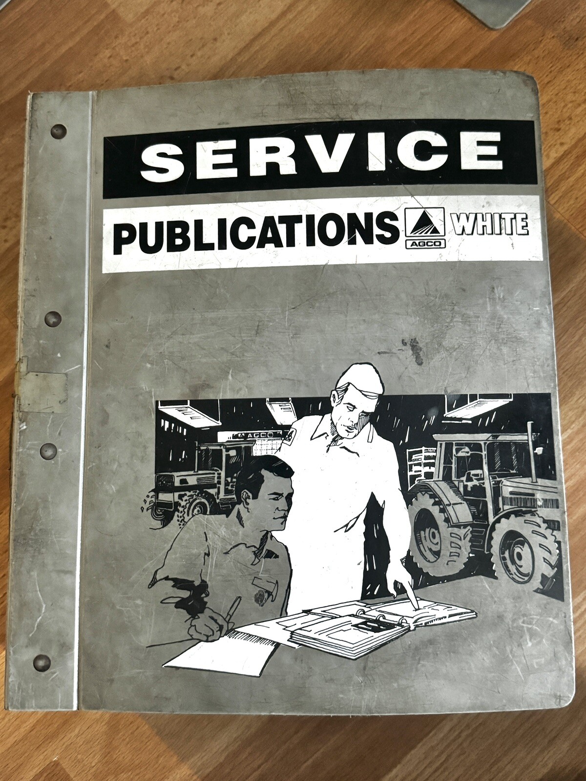 AGCO White 6045 Tractor Genuine Service Manual | eBay