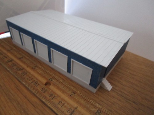 Vintage Built N Scale Warehouse Terminal Storage Building For Train ...