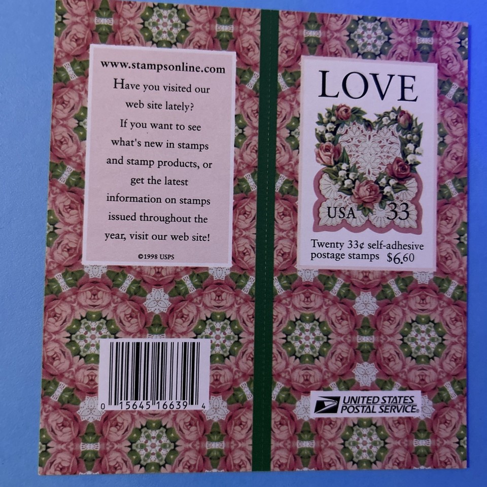 Scott#3274-33¢ Victorian Love Sheet Of 20 Stamps MNH 1999 | eBay