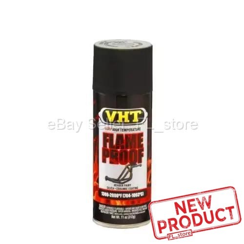 Spray Paint Black Flameproof Coating High Heat Headers Exhaust Ceramic ...