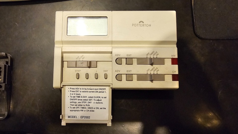 Potterton EP2002 Programmer Heating and Hot water | eBay UK