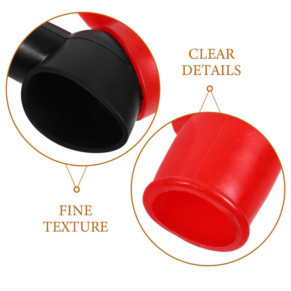 2Pcs Battery Terminal Protector Negative Positive Battery Cover ...