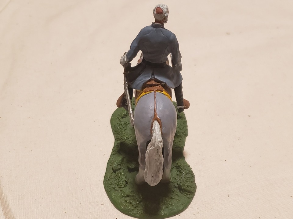Conte Robert E. Lee Civil War Painted Pewter (ACW57132) Figure 54mm 1/ ...