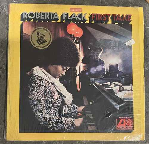 Vintage Vinyl Record w Shrink Inner Sleeve, Roberta Flack LP First Take ...