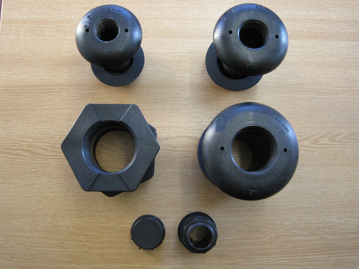 Bulkhead Fittings For Plastic Tanks PVC Bulkhead Fitting Water Tank