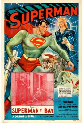 SUPERMAN at BAY Rypc - POSTER HQ 40x60cm d'une AFFICHE VINTAGE | eBay