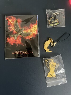 The Hunger Games Ballad Songbirds Snakes Gold Mockingjay Pin Katniss ...
