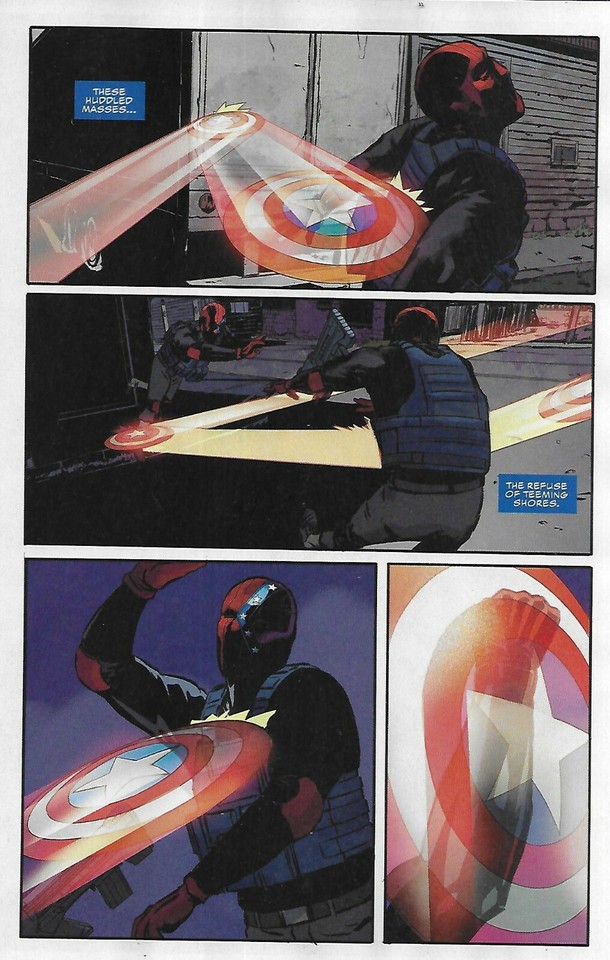 Captain America Comic 13 Cover B Variant Zircher 2019 Coates Kubert ...