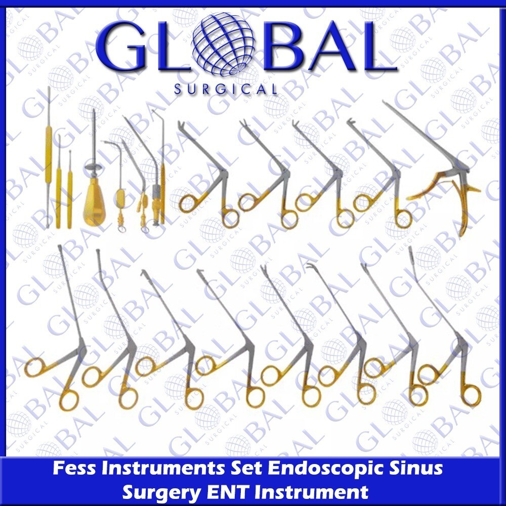 Fess Instruments Set Endoscopic Sinus Surgery Ent Instrument Set A+ ...