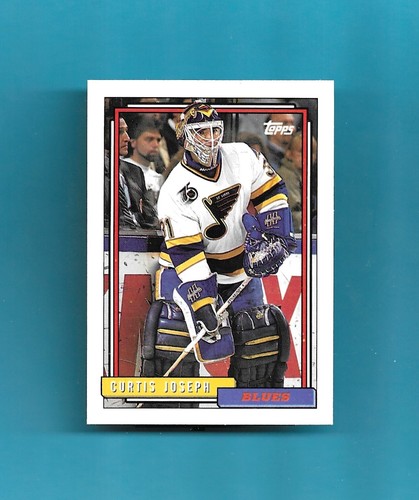 1992-93 Topps Card # 237 CURTIS JOSEPH ST. LOUIS BLUES EXCEPTIONAL! | eBay