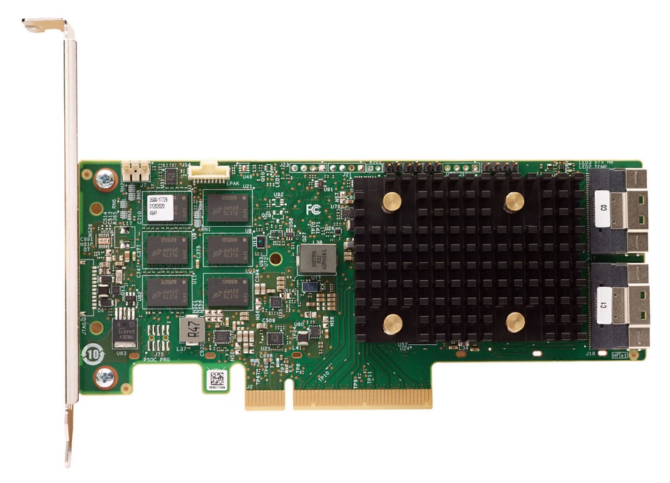 BROADCOM MegaRAID 9560-16i - PCI Express - SAS - Serial ATA III (05 ...