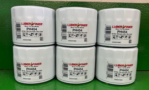 Luber-Finer PH454 Engine Oil Filter 6 Pk for Suburban, Sierra, Yukon ...