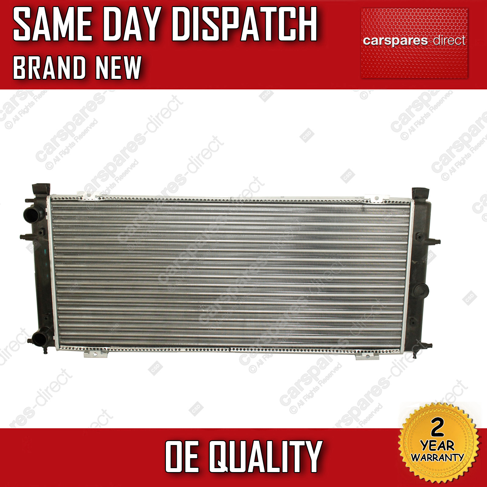 VW TRANSPORTER T4 RADIATOR MANUAL 1990-2003 *BRAND NEW* | eBay