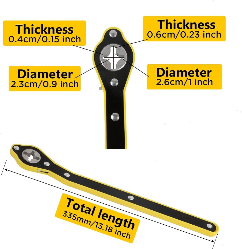 Auto Labor-Saving Jack Ratchet Wrench for Scissor Jack Lift Speed ...