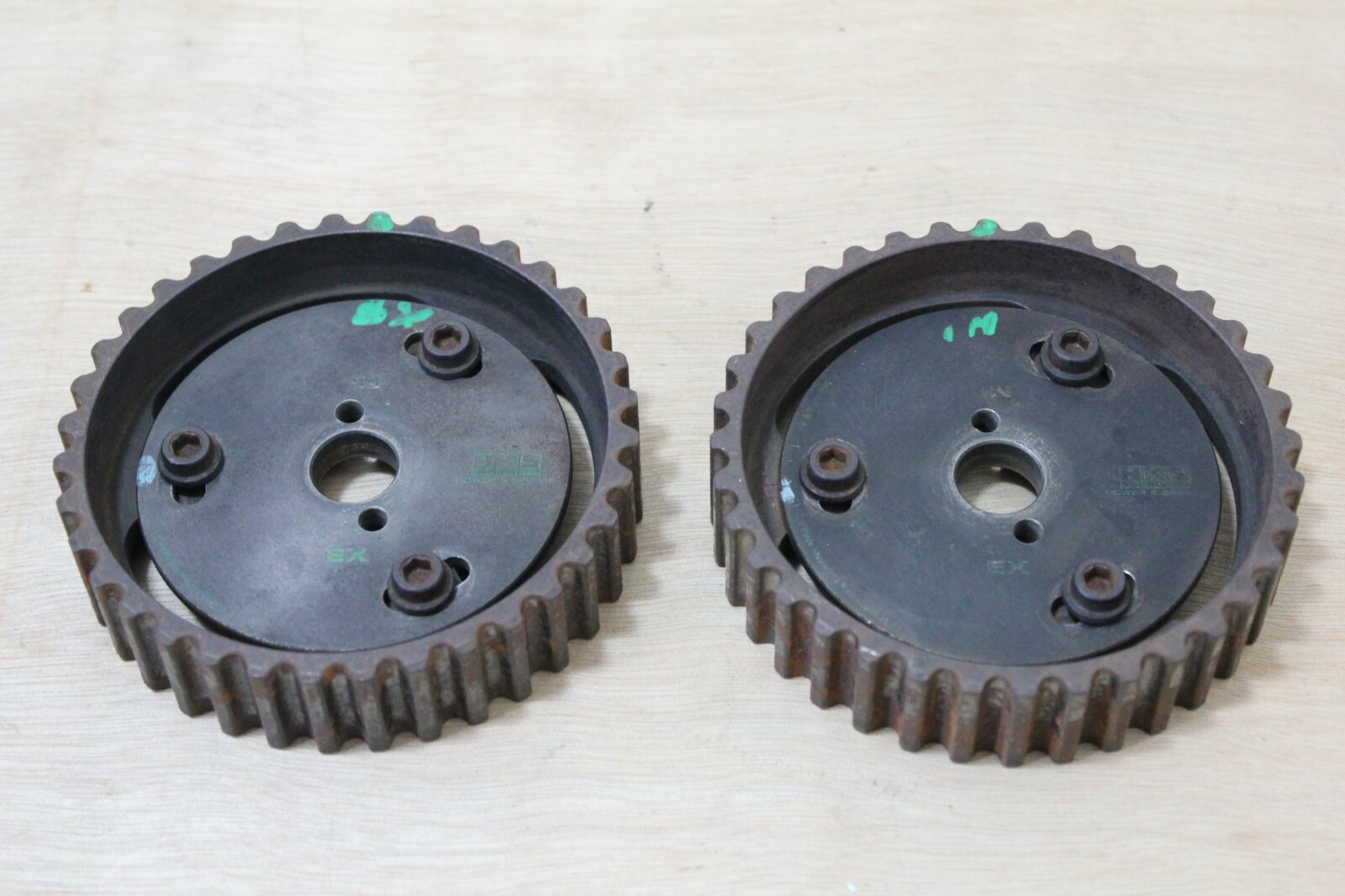 Rare JDM Vintage HKS Adjustable Camshaft Cam Gears Toyota 4A-GE , AE86 ...