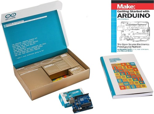 Arduino The Official Starter Kit Deluxe Bundle with Make: Getting Started The... | eBay