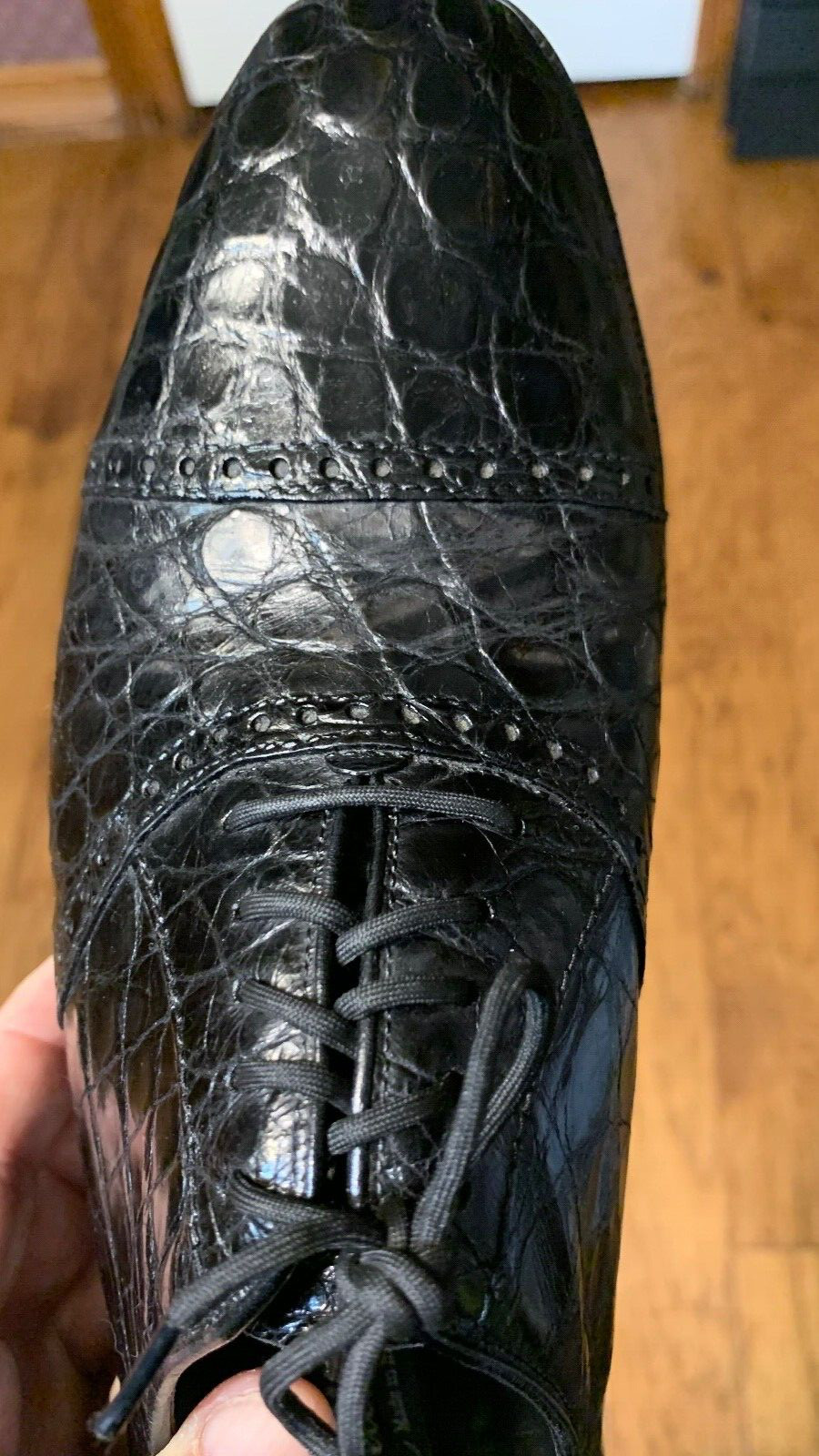 GENUINE ALLIGATOR MAURI SHOES HANDMADE IN ITALY WITH … - Gem