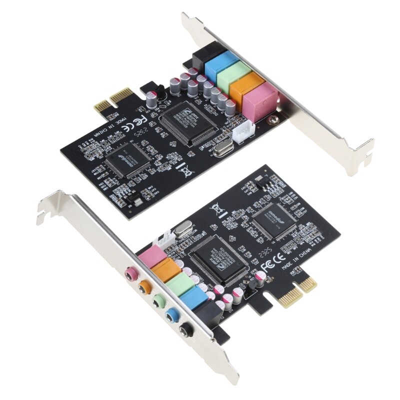 PCIe Sound Card 5.1 Internal CMI8738 Chip for Windows 7 with Low ...