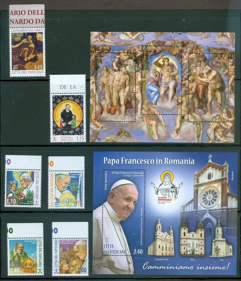 Vatican City 2019 Complete MNH Year Set | eBay