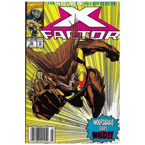X-Factor #76 Newsstand - 1986 series Marvel comics VF minus [z; | eBay
