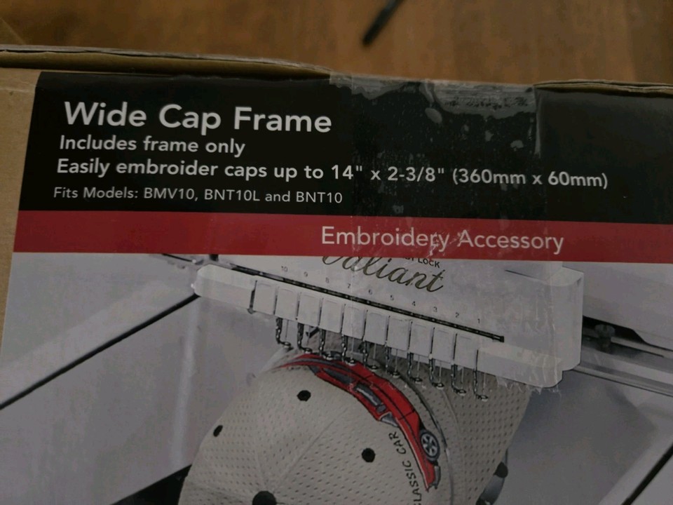 Babylock Wide Cap Frame For 10 Needle Embroidery Machine | eBay