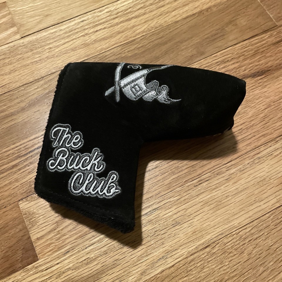 TBC The Buck Club 2021 Collective Suede Blade Putter Headcover Black | eBay