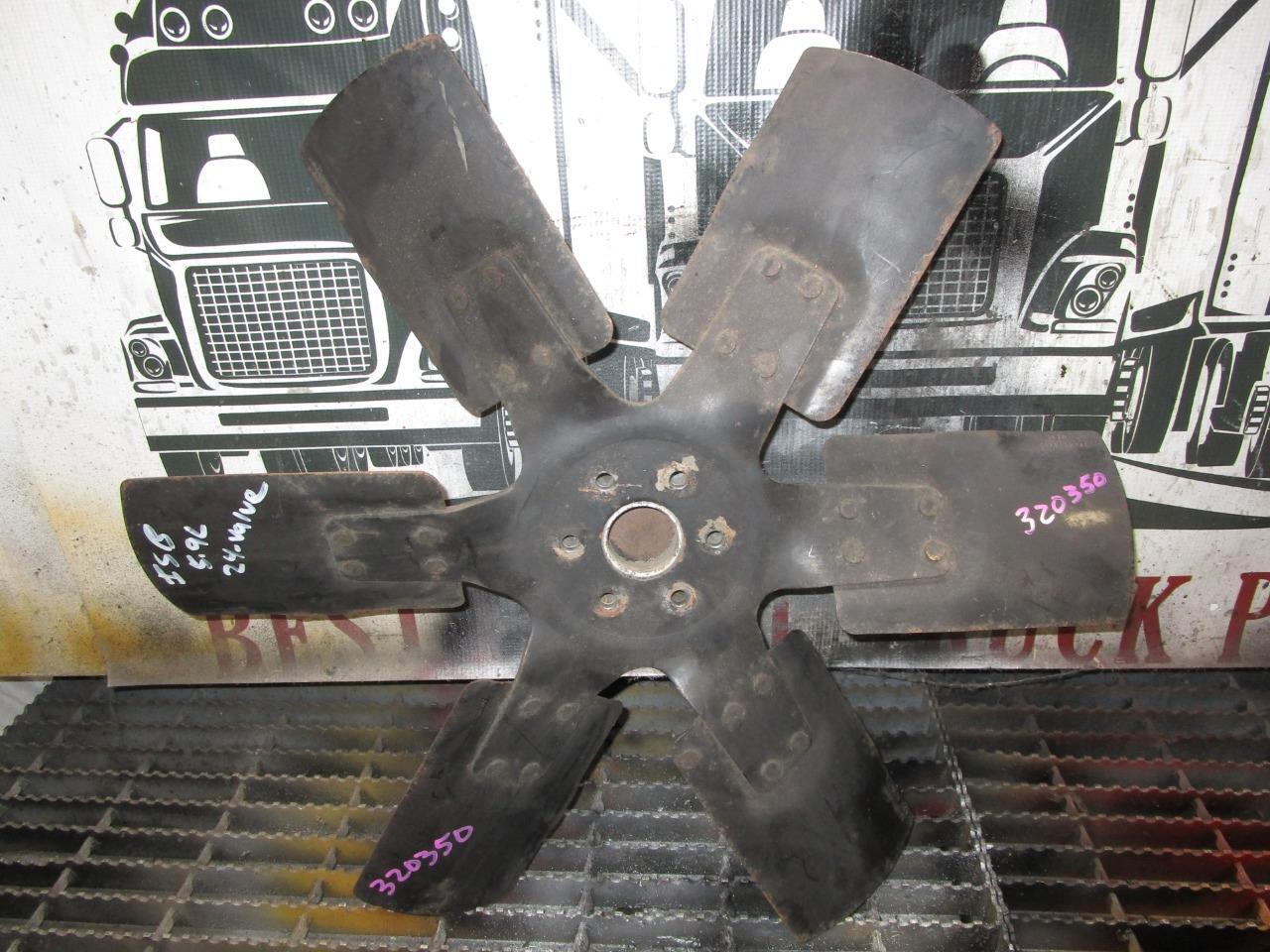 USED Cummins ISB 5.9L Diesel Engine Cooling Fan 6 Blades 24 Inch Fan ...