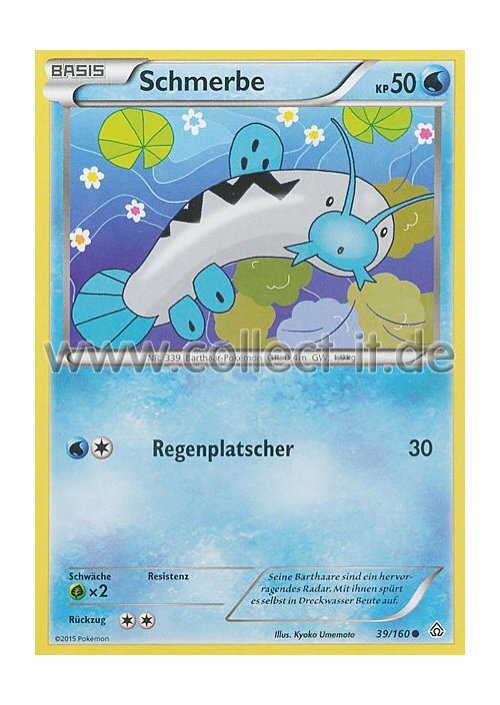 Pokemon 39/160 Schmerbe | eBay
