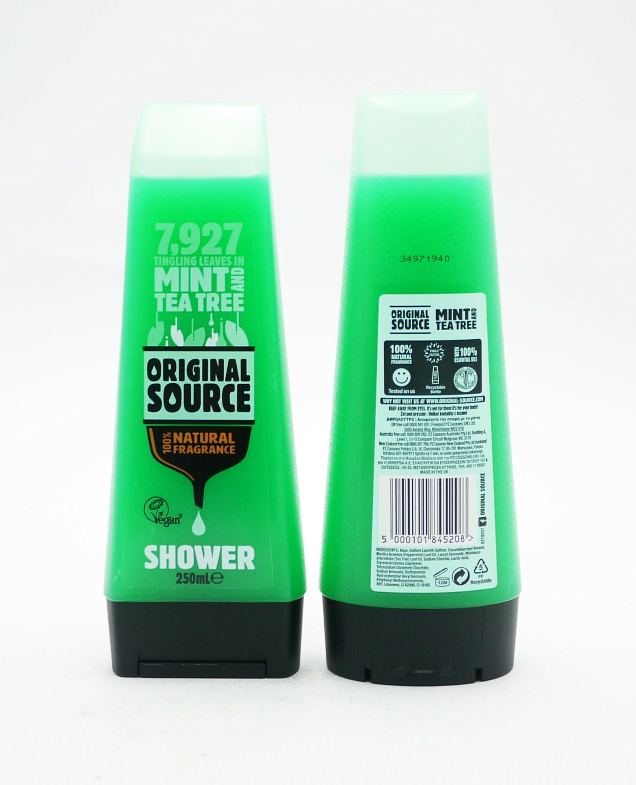 Original Source Mint and Tea Tree Shower Gel 250ml 5000101845208 | eBay
