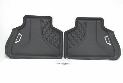 BMW X5 G05 REAR FLOOR LINER MAT SET RUBBER 51472458560 2458560 NO DUTY ...