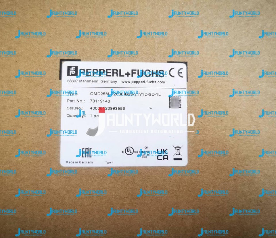 1PC Pepperl+Fuchs P+F OMD25M-R2000-B23-V1V1D-SD-1L 70119140 Laser ...