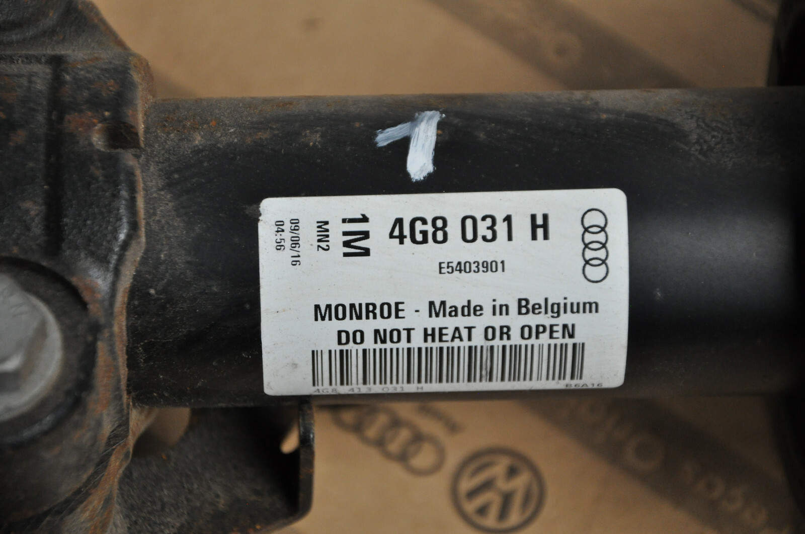 Audi A7 4G Federbein Stossdämpfer Stossdämpfergabel Vorne Links ...