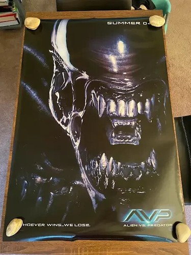 Alien vs. Predator AVP Theatrical One Sheet 27X40 Xenomorph | eBay