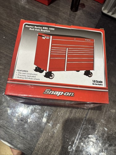 *New* Snap On Master Series KRL 1022 Roll Cab Replica 1:8 Die Cast Red ...