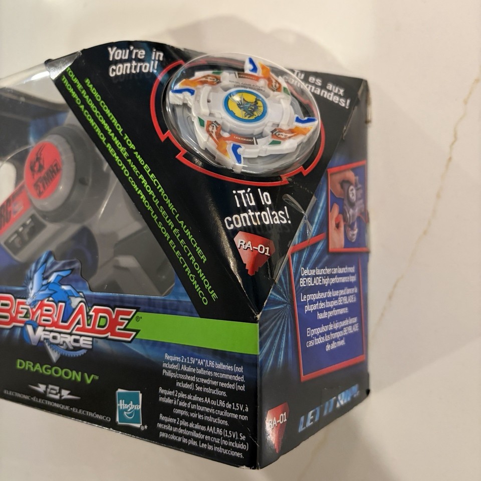 HASBRO Beyblade Dragoon V RC V-Force RA-01 27MHz Sealed NEW RARE | eBay