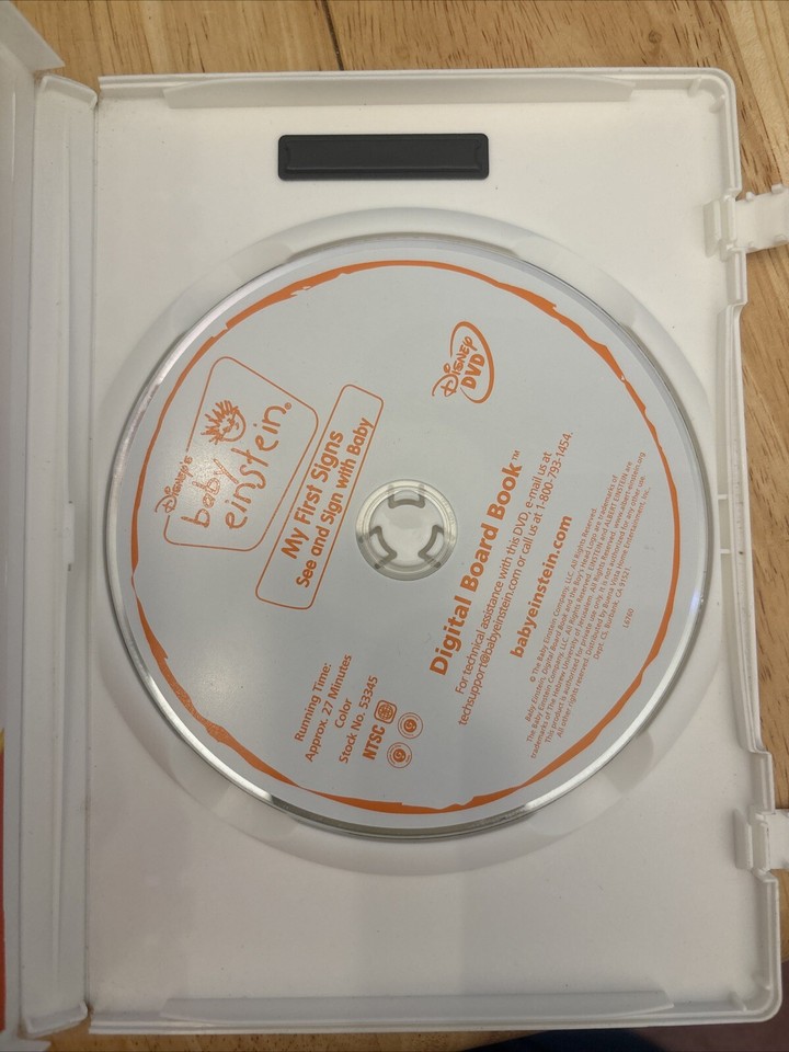 Baby Einstein - My First Signs [DVD] | eBay