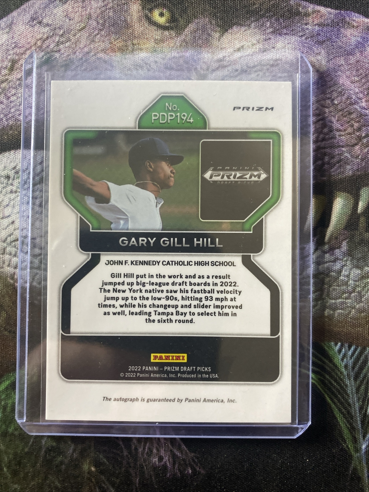 2022 Panini Prizm Draft Picks - Silver Prizm Autographs #PDP194 Gary ...