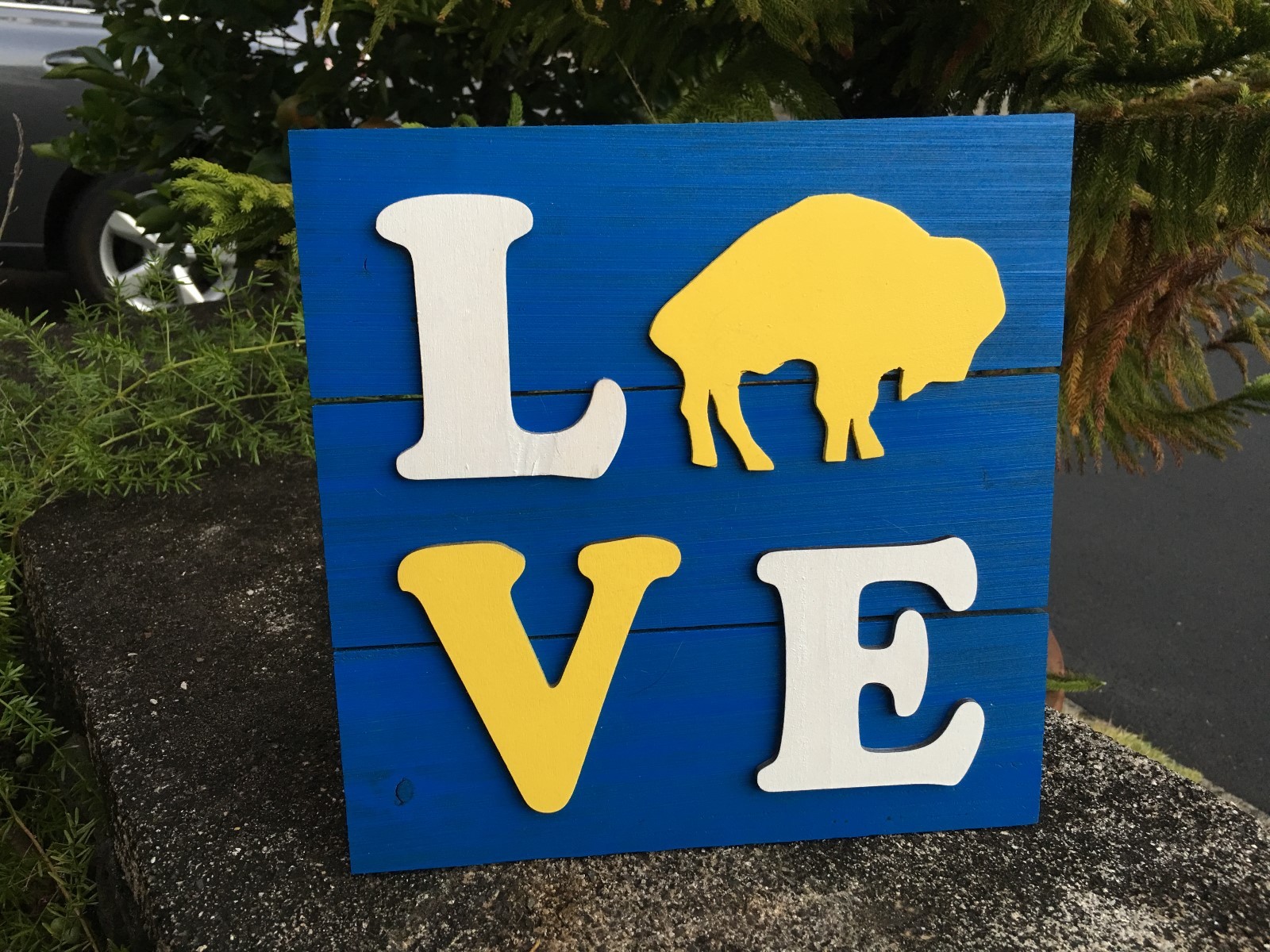 Buffalo Sabres Buffalove Pallet Sign | eBay