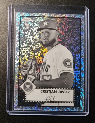 Javier RC 2021 Topps Chrome Platinum Anniversary Black & White Mini ...