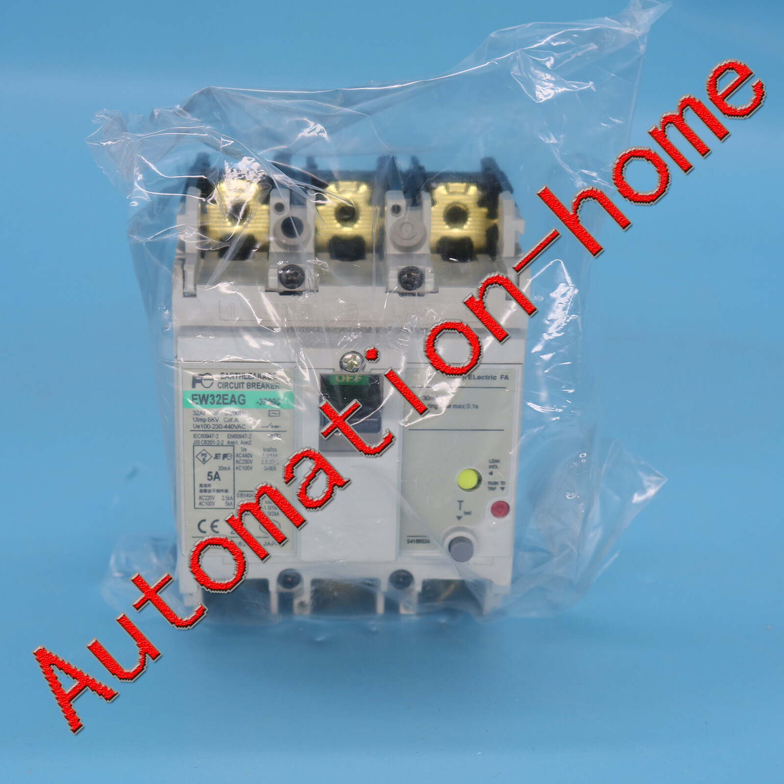 1pc New Fuji Electric Circuit Breaker EW32EAG 3P 5A | eBay
