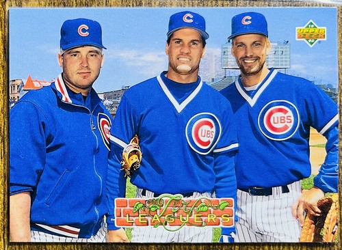 1993 Upper Deck Randy Myers/Ryne Sandberg/Mark Grace Chicago Cubs #483 NMMT | eBay