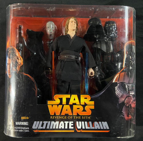 STAR WARS REVENGE OF THE SITH ULTIMATE VILLAIN ANAKIN/ DARTH VADER MIB ...